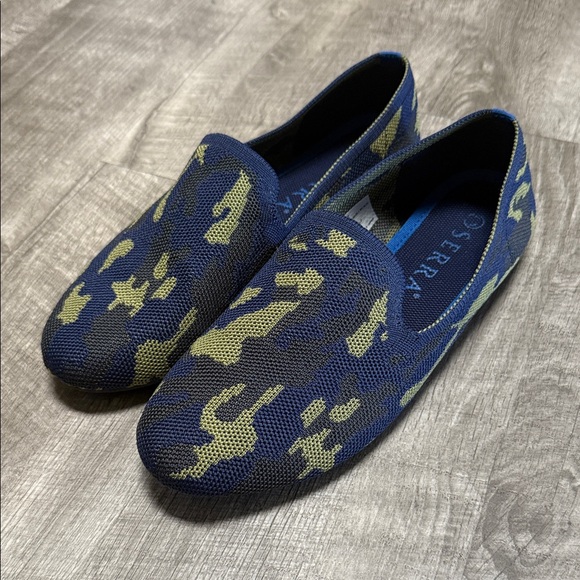 Serra | Shoes | Serra Blue And Green Camouflage Shoes | Poshmark